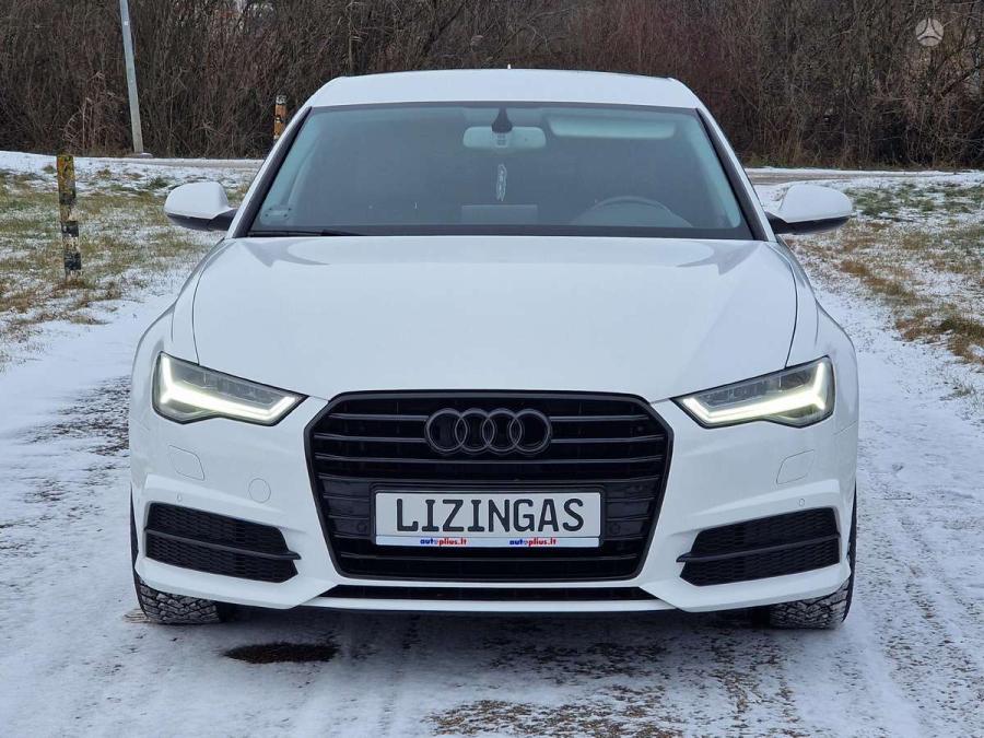 White Audi A6 2017 in Jonava, with an engine capacity of 2.00 L and mileage of 227 thousand km for 15500 €, photo 2 on AUTOMOTO.COM.LV