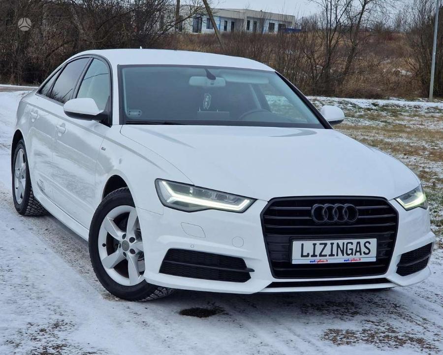 White Audi A6 2017 in Jonava, with an engine capacity of 2.00 L and mileage of 227 thousand km for 15500 €, photo 3 on AUTOMOTO.COM.LV