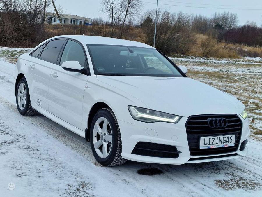 White Audi A6 2017 in Jonava, with an engine capacity of 2.00 L and mileage of 227 thousand km for 15500 €, photo 11 on AUTOMOTO.COM.LV