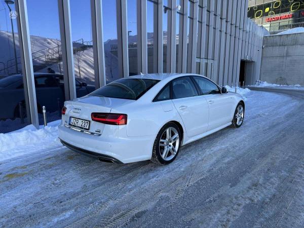 Balts Audi A6 2017 Viļņa, ar dzinēja tilpumu 2.97 L un nobraukumu 325 tūkst. km par 14500 €, foto 2 vietnē AUTOMOTO.COM.LV