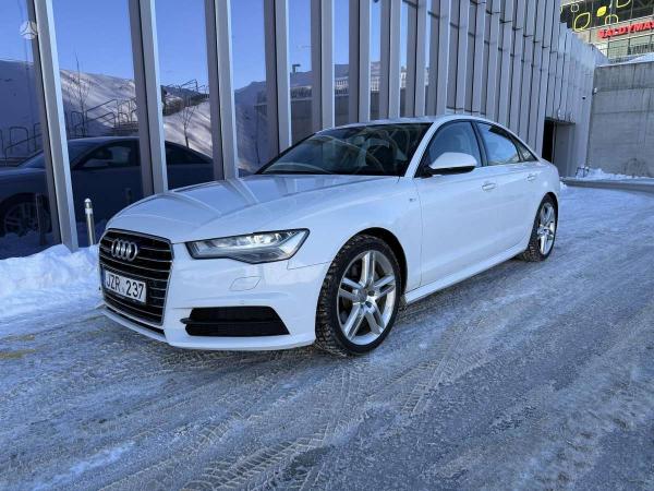Balts Audi A6 2017 Viļņa, ar dzinēja tilpumu 2.97 L un nobraukumu 325 tūkst. km par 14500 €, foto 9 vietnē AUTOMOTO.COM.LV