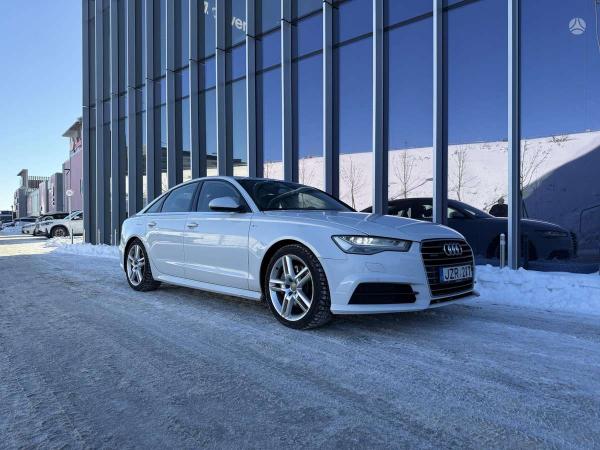 Balts Audi A6 2017 Viļņa, ar dzinēja tilpumu 2.97 L un nobraukumu 325 tūkst. km par 14500 €, foto 10 vietnē AUTOMOTO.COM.LV