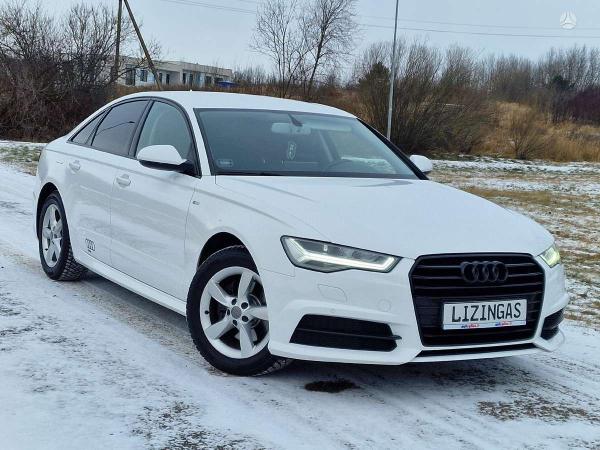 Balts Audi A6 2017 Jonava, ar dzinēja tilpumu 2.00 L un nobraukumu 227 tūkst. km par 14990 €, foto  vietnē AUTOMOTO.COM.LV