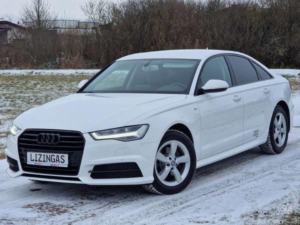 White Audi A6 2017 in Jonava, with an engine capacity of 2.00 L and mileage of 227 thousand km for 14990 €, photo 3 on AUTOMOTO.COM.LV
