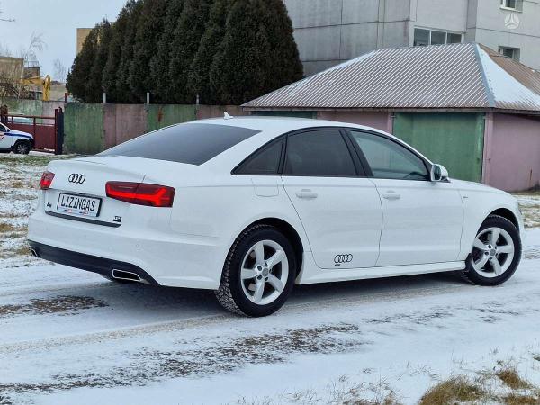 White Audi A6 2017 in Jonava, with an engine capacity of 2.00 L and mileage of 227 thousand km for 14990 €, photo 8 on AUTOMOTO.COM.LV
