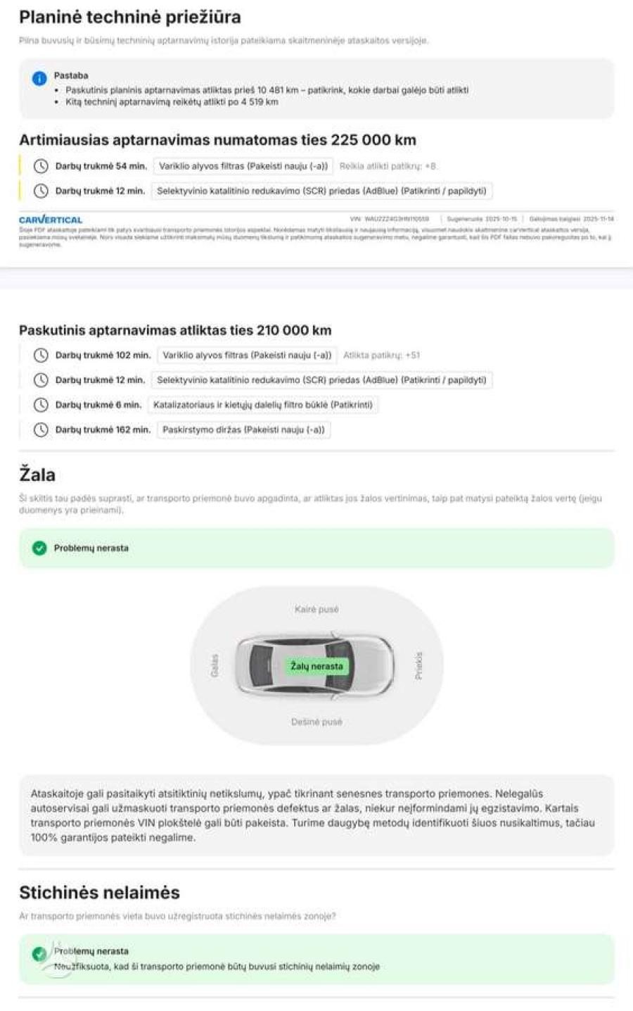 Белый Ауди А6 2017 в Ионава, объемом двигателя 2.00 л и пробегом 227 тыс. км за 14990 €, фото 40 на AUTOMOTO.COM.LV