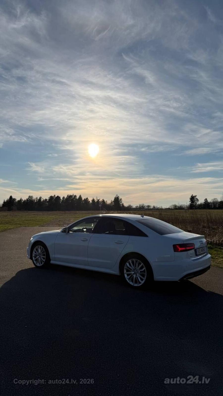 White Audi A6 2017 in Narva, with an engine capacity of 3.00 L and mileage of 135 thousand km for 22499 €, photo 3 on AUTOMOTO.COM.LV