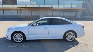 White Audi A6 2017 in Narva, with an engine capacity of 3.00 L and mileage of 135 thousand km for 22499 €, photo 4 on AUTOMOTO.COM.LV
