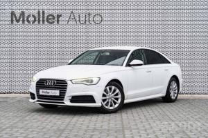 Balts Audi A6 2017 Rīga, ar dzinēja tilpumu 1.80 L un nobraukumu 96 tūkst. km par 19900 €, foto  vietnē AUTOMOTO.COM.LV