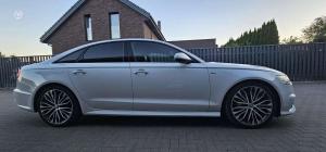 White Audi A6 2017 in Vilnius, with an engine capacity of 1.98 L and mileage of 136 thousand km for 12900 €, photo 9 on AUTOMOTO.COM.LV