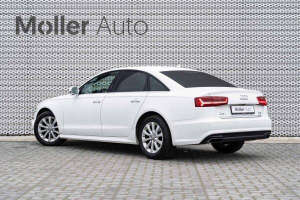 White Audi A6 2017 in Marupe, with an engine capacity of 1.80 L and mileage of 96 thousand km for 19900 €, photo 3 on AUTOMOTO.COM.LV