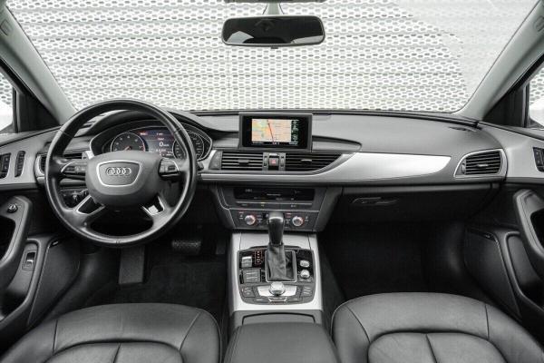White Audi A6 2017 in Marupe, with an engine capacity of 1.80 L and mileage of 96 thousand km for 19900 €, photo 6 on AUTOMOTO.COM.LV