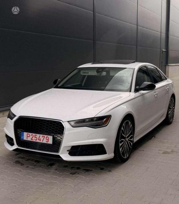 White Audi A6 2017 in Siauliai, with an engine capacity of 3.00 L and mileage of 233 thousand km for 15999 €, photo 1 on AUTOMOTO.COM.LV
