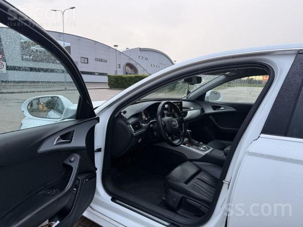 White Audi A6 2017 in Valmiera, with an engine capacity of 1.80 L and mileage of 125 thousand km for 17500 €, photo 5 on AUTOMOTO.COM.LV