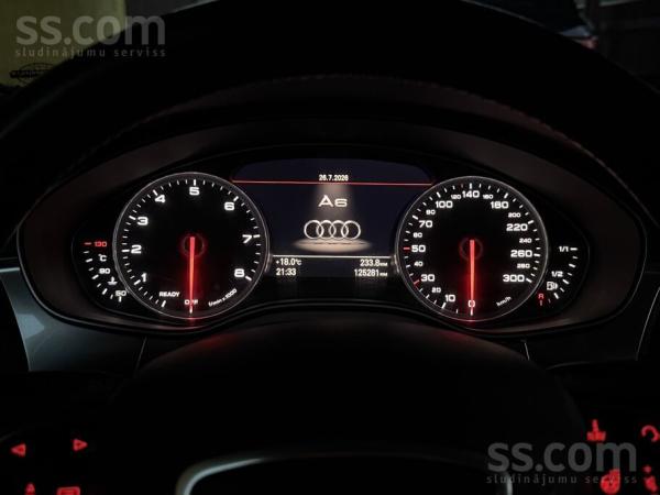 White Audi A6 2017 in Valmiera, with an engine capacity of 1.80 L and mileage of 125 thousand km for 17500 €, photo 7 on AUTOMOTO.COM.LV
