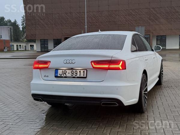 Balts Audi A6 2017 Valmiera, ar dzinēja tilpumu 1.80 L un nobraukumu 125 tūkst. km par 17500 €, foto 3 vietnē AUTOMOTO.COM.LV