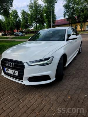 Белый Ауди А6 2017 в Даугавпилс, объемом двигателя 2.00 л и пробегом 116 тыс. км за 16600 €, фото  на AUTOMOTO.COM.LV