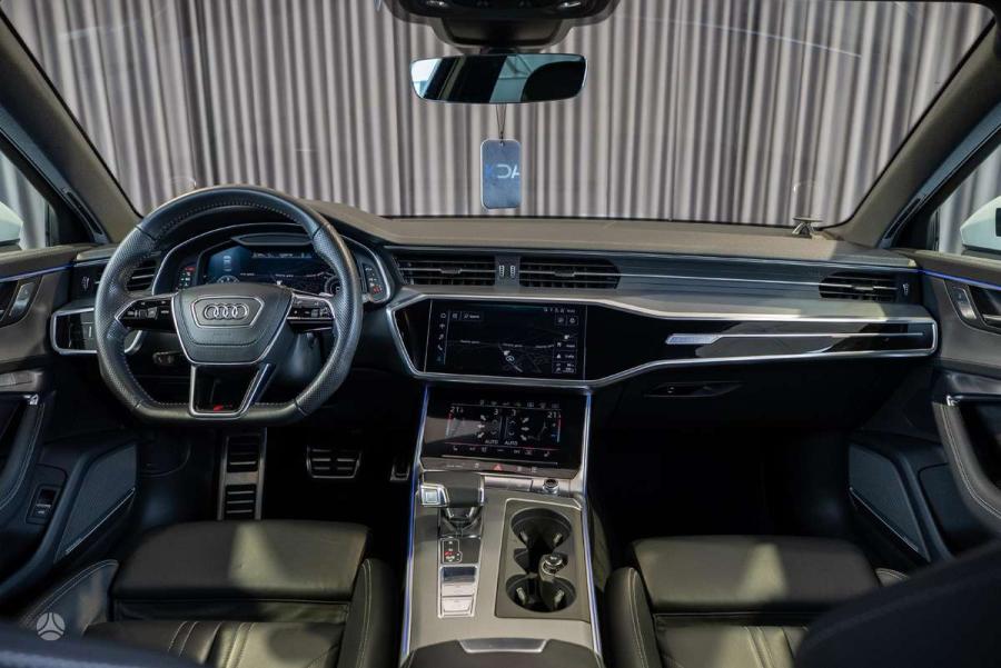White Audi A6 2018 in Marijampole, with an engine capacity of 2.97 L and mileage of 260 thousand km for 23950 €, photo 10 on AUTOMOTO.COM.LV