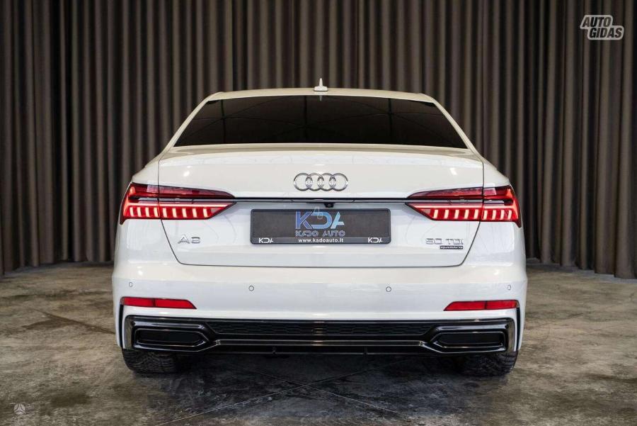 White Audi A6 2018 in Marijampole, with an engine capacity of 3.00 L and mileage of 260 thousand km for 23950 €, photo 6 on AUTOMOTO.COM.LV