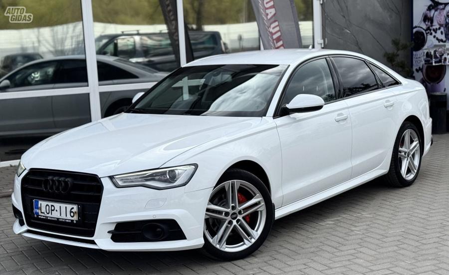 White Audi A6 2018 in Radviliskis, with an engine capacity of 2.00 L and mileage of 236 thousand km for 14200 €, photo 1 on AUTOMOTO.COM.LV