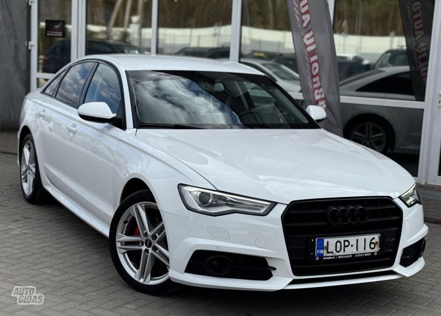 White Audi A6 2018 in Radviliskis, with an engine capacity of 2.00 L and mileage of 236 thousand km for 14200 €, photo 3 on AUTOMOTO.COM.LV
