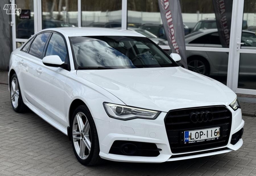 White Audi A6 2018 in Radviliskis, with an engine capacity of 2.00 L and mileage of 236 thousand km for 14200 €, photo 7 on AUTOMOTO.COM.LV