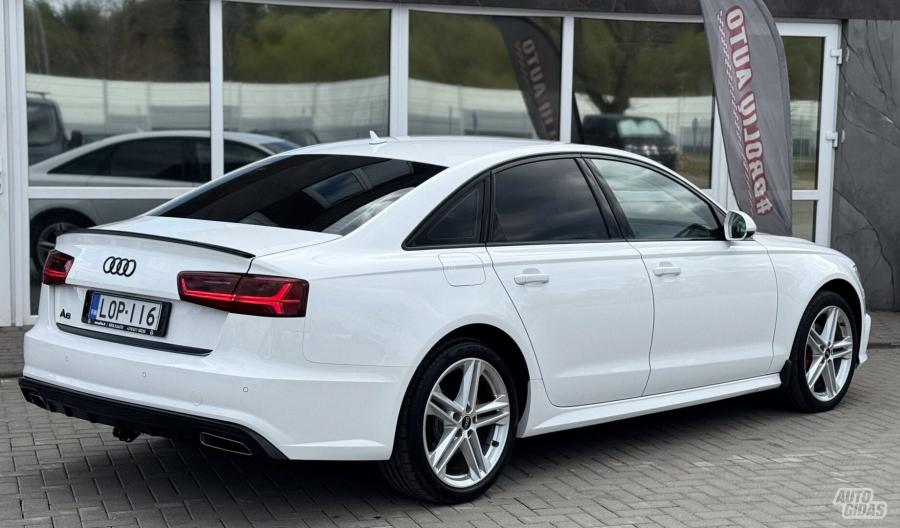 White Audi A6 2018 in Radviliskis, with an engine capacity of 2.00 L and mileage of 236 thousand km for 14200 €, photo 11 on AUTOMOTO.COM.LV