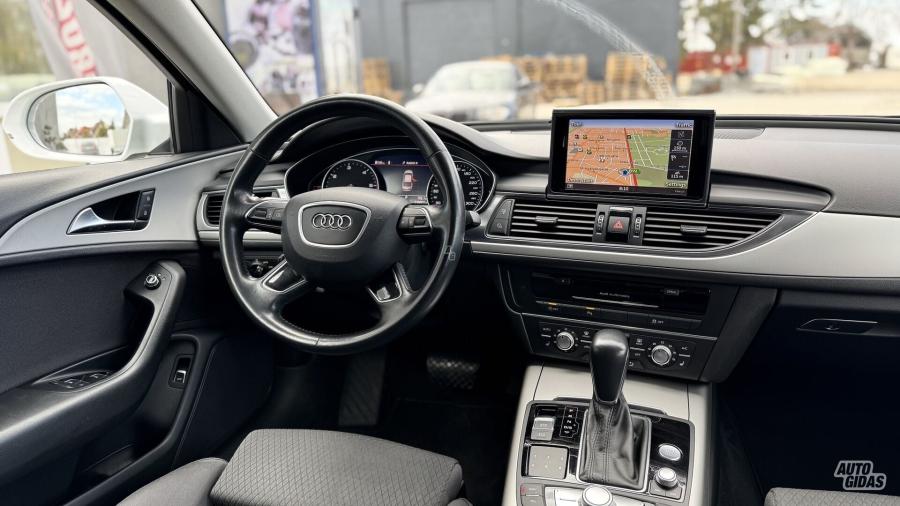 White Audi A6 2018 in Radviliskis, with an engine capacity of 2.00 L and mileage of 236 thousand km for 14200 €, photo 17 on AUTOMOTO.COM.LV