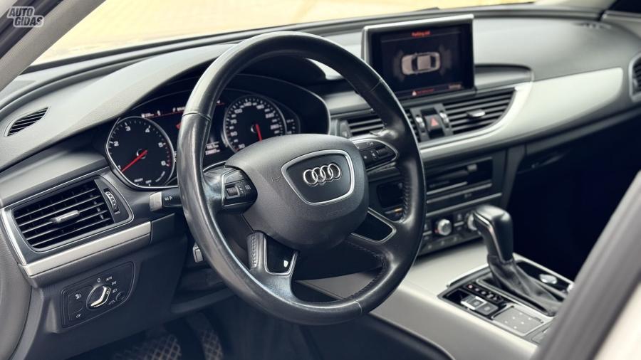 White Audi A6 2018 in Radviliskis, with an engine capacity of 2.00 L and mileage of 236 thousand km for 14200 €, photo 18 on AUTOMOTO.COM.LV