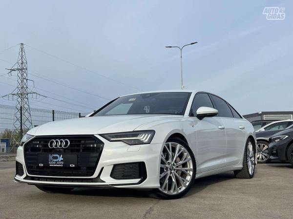 White Audi A6 2018 in Marijampole, with an engine capacity of 3.00 L and mileage of 260 thousand km for 23450 €, photo 4 on AUTOMOTO.COM.LV