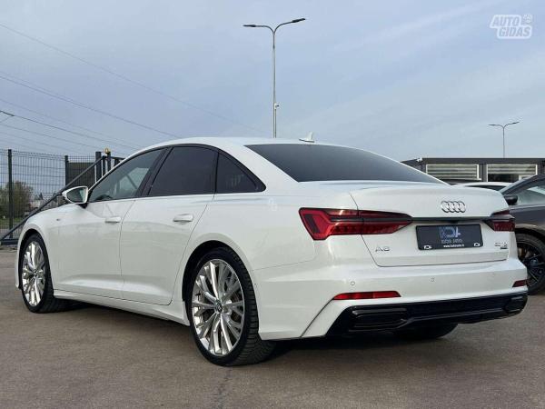 White Audi A6 2018 in Marijampole, with an engine capacity of 3.00 L and mileage of 260 thousand km for 23450 €, photo 10 on AUTOMOTO.COM.LV