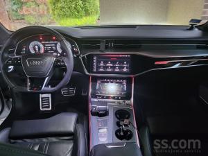 White Audi A6 2018 in Riga, with an engine capacity of 3.00 L and mileage of 76 thousand km for 35500 €, photo 5 on AUTOMOTO.COM.LV