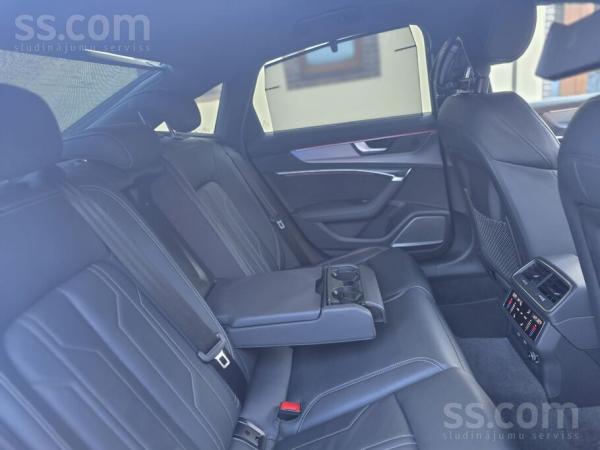 White Audi A6 2018 in Riga, with an engine capacity of 3.00 L and mileage of 76 thousand km for 35500 €, photo 7 on AUTOMOTO.COM.LV