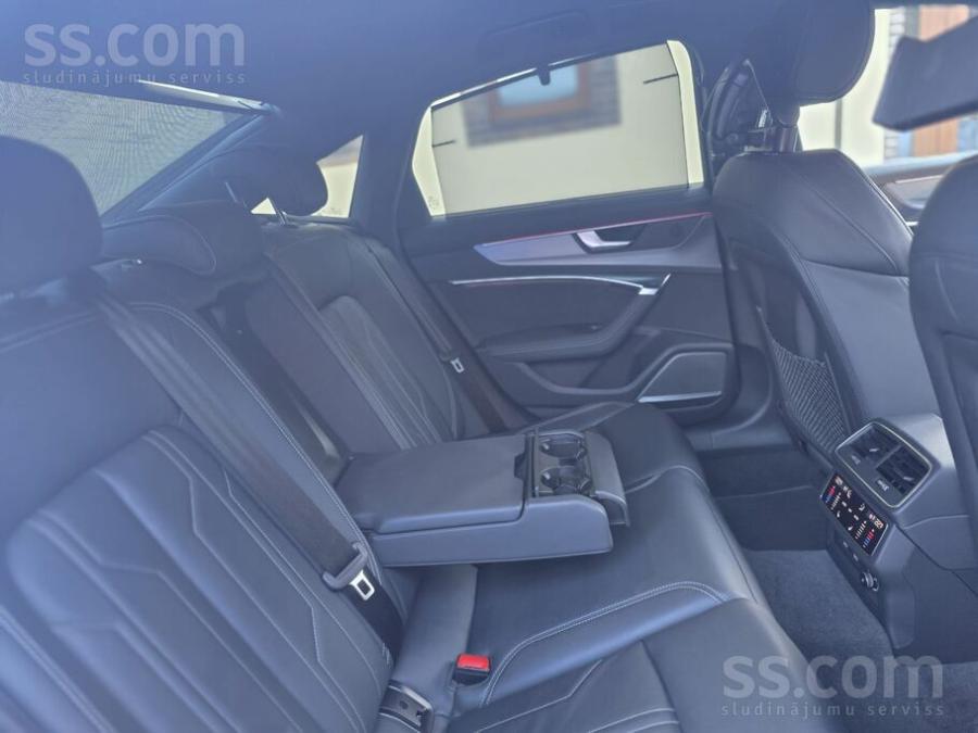 White Audi A6 2018 in Riga, with an engine capacity of 3.00 L and mileage of 76 thousand km for 35500 €, photo 8 on AUTOMOTO.COM.LV
