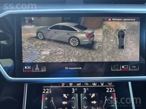 White Audi A6 2018 in Riga, with an engine capacity of 3.00 L and mileage of 76 thousand km for 35500 €, photo 10 on AUTOMOTO.COM.LV