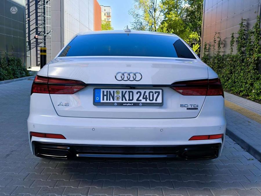 Balts Audi A6 2018 Klaipėda, ar dzinēja tilpumu 2.97 L un nobraukumu 260 tūkst. km par 26999 €, foto 9 vietnē AUTOMOTO.COM.LV