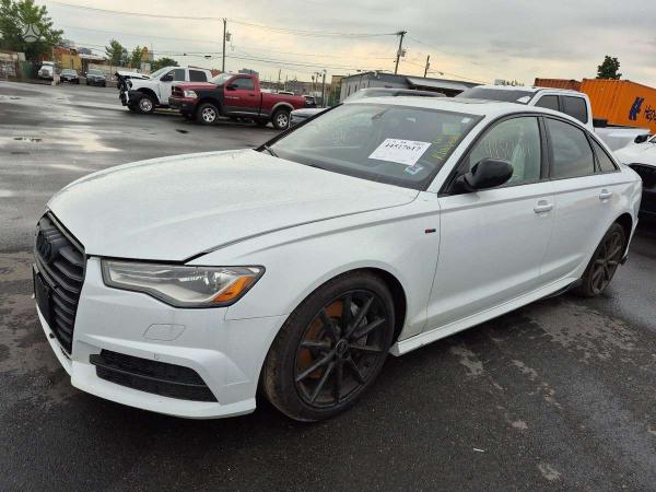 White Audi A6 2018 in Vilnius, with an engine capacity of 2.00 L and mileage of 150 thousand km for 8500 €, photo 1 on AUTOMOTO.COM.LV