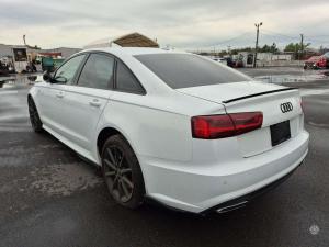 White Audi A6 2018 in Vilnius, with an engine capacity of 2.00 L and mileage of 150 thousand km for 8500 €, photo 5 on AUTOMOTO.COM.LV