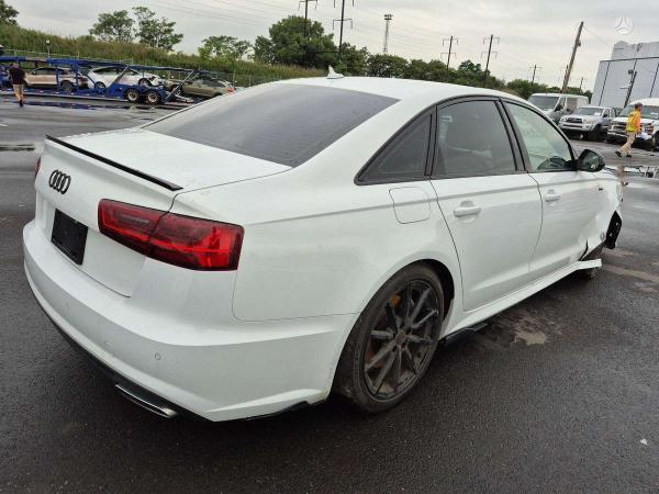 White Audi A6 2018 in Vilnius, with an engine capacity of 2.00 L and mileage of 150 thousand km for 8500 €, photo 6 on AUTOMOTO.COM.LV