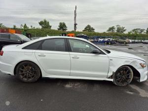 White Audi A6 2018 in Vilnius, with an engine capacity of 2.00 L and mileage of 150 thousand km for 8500 €, photo 8 on AUTOMOTO.COM.LV