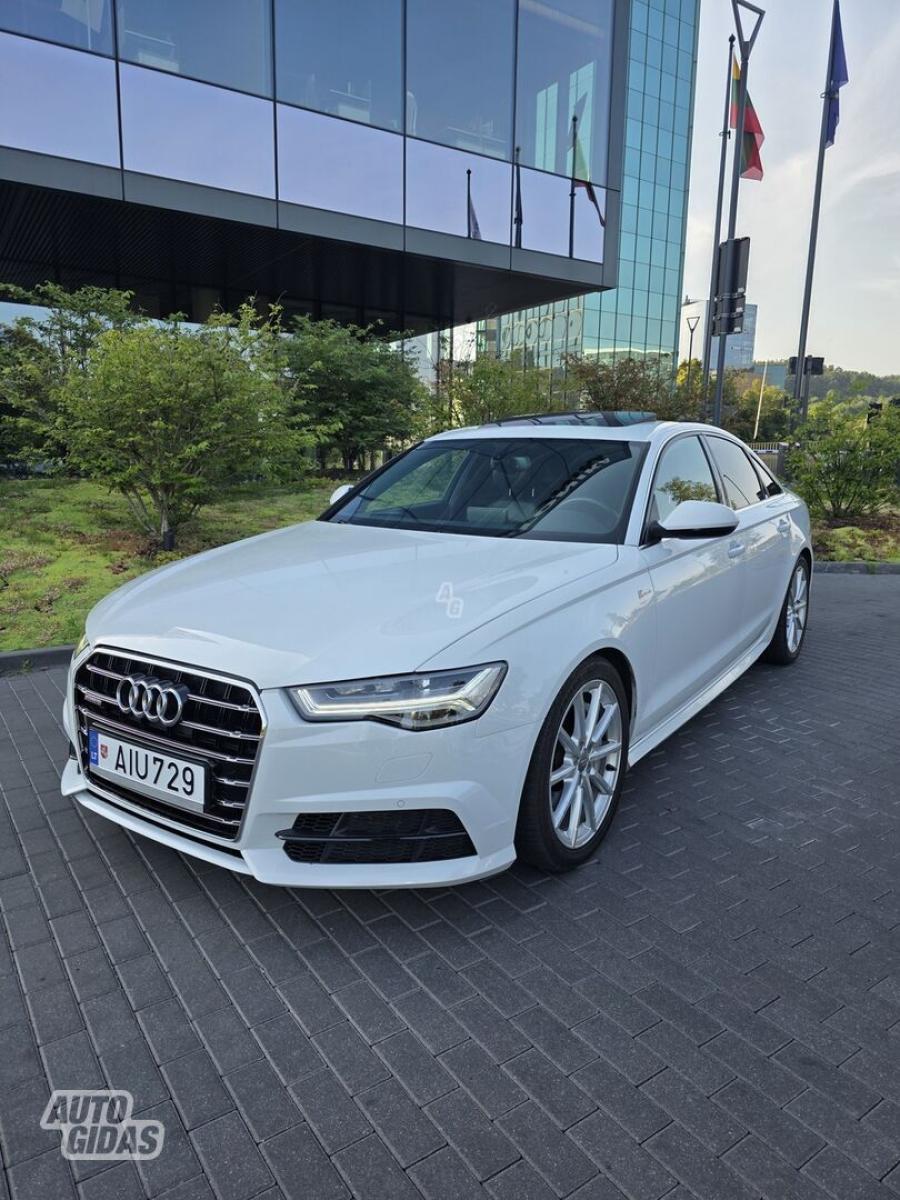Balts Audi A6 2018 Viļņa, ar dzinēja tilpumu 3.00 L un nobraukumu 174 tūkst. km par 15499 €, foto 1 vietnē AUTOMOTO.COM.LV