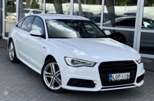 White Audi A6 2018 in Radviliskis, with an engine capacity of 2.00 L and mileage of 239 thousand km for 13650 €, photo 3 on AUTOMOTO.COM.LV