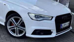 White Audi A6 2018 in Radviliskis, with an engine capacity of 2.00 L and mileage of 239 thousand km for 13650 €, photo 9 on AUTOMOTO.COM.LV