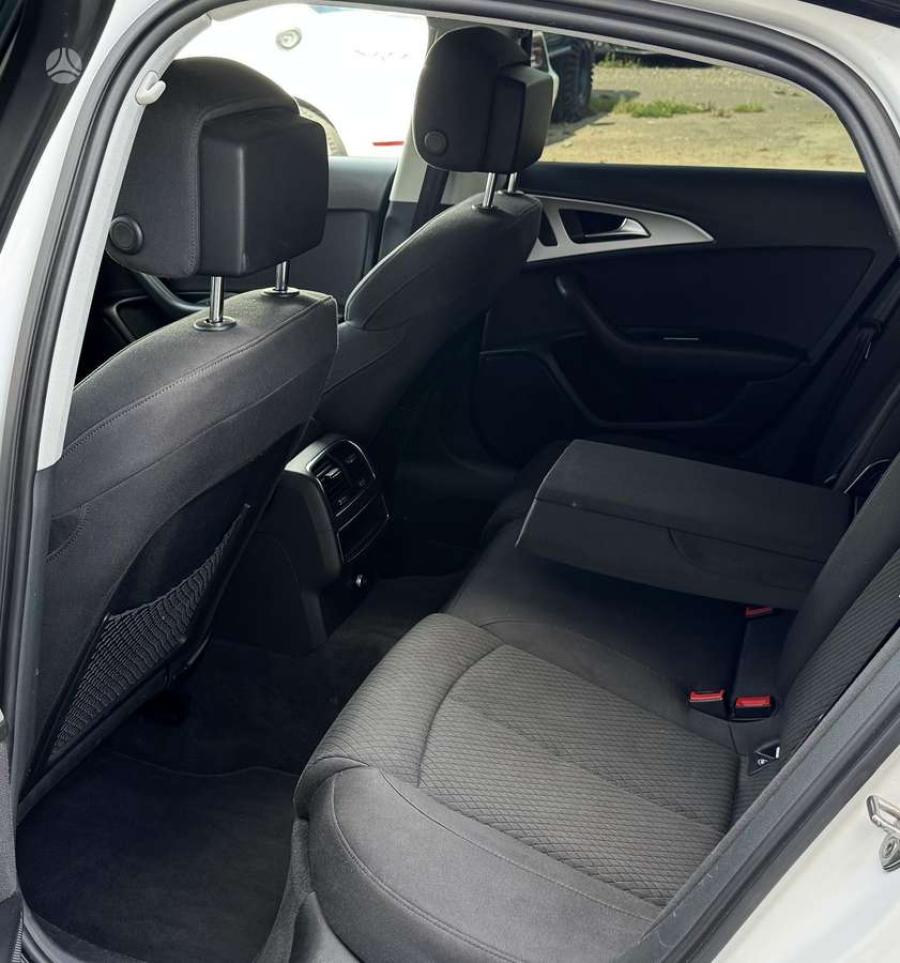 White Audi A6 2018 in Radviliskis, with an engine capacity of 2.00 L and mileage of 239 thousand km for 13650 €, photo 32 on AUTOMOTO.COM.LV