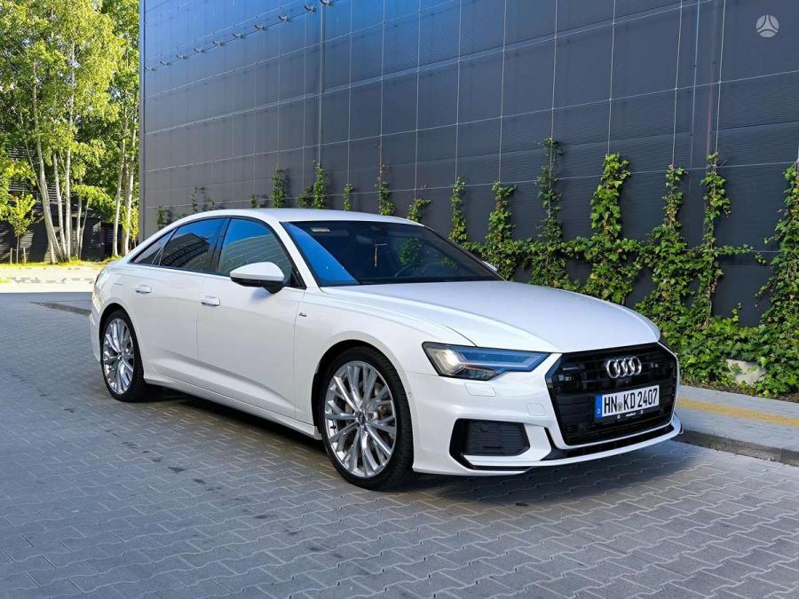 Balts Audi A6 2018 Klaipėda, ar dzinēja tilpumu 2.97 L un nobraukumu 260 tūkst. km par 24750 €, foto 14 vietnē AUTOMOTO.COM.LV