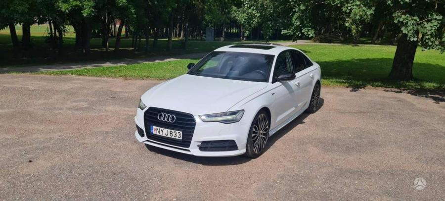 Balts Audi A6 2018 Klaipėda, ar dzinēja tilpumu 3.00 L un nobraukumu 78 tūkst. km par 15500 €, foto 4 vietnē AUTOMOTO.COM.LV