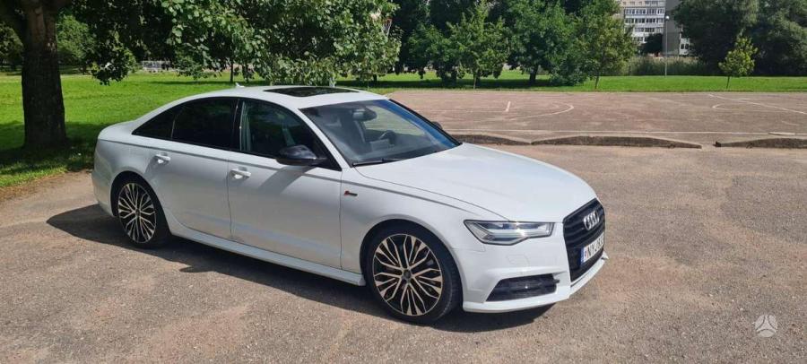 Balts Audi A6 2018 Klaipėda, ar dzinēja tilpumu 3.00 L un nobraukumu 78 tūkst. km par 15500 €, foto 5 vietnē AUTOMOTO.COM.LV