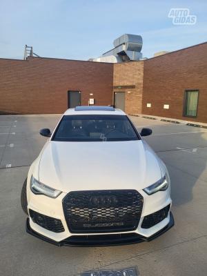 White Audi A6 2018 in Vilnius, with an engine capacity of 2.00 L and mileage of 130 thousand km for 16999 €, photo  on AUTOMOTO.COM.LV