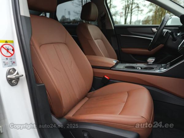 White Audi A6 2019 in Tartu, with an engine capacity of 2.00 L and mileage of 202 thousand km for 25790 €, photo 11 on AUTOMOTO.COM.LV
