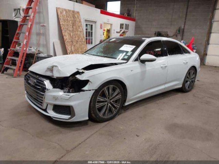 White Audi A6 2019 in Klaipeda, with an engine capacity of 3.00 L and mileage of 92 thousand km for 9600 €, photo 2 on AUTOMOTO.COM.LV